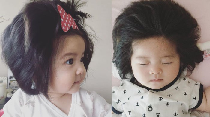 Imut Banget! Rambut Bayi ini Tebal Padahal Baru Berumur 7 Bulan. Lihat ...