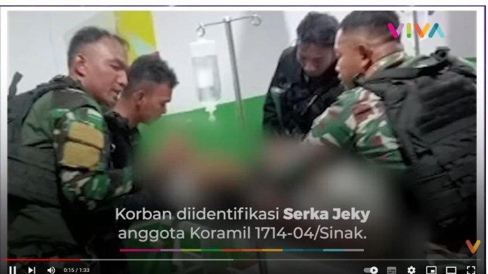 Video Viral TikTok, Sadis! Prajurit TNI Dibacok Hingga Tewas di Pasar Sinak - Pos-kupang.com