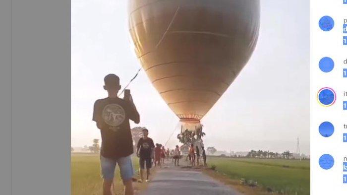 Berita Viral BalonUdara Digantung Petasan Ledak di Dusun Muneng Tengah ...