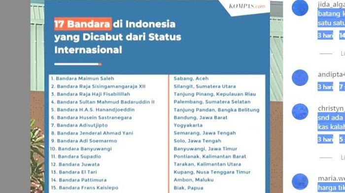 Berita Viral Bandara El Tari Kupang Provinsi NTT Hilang Status ...