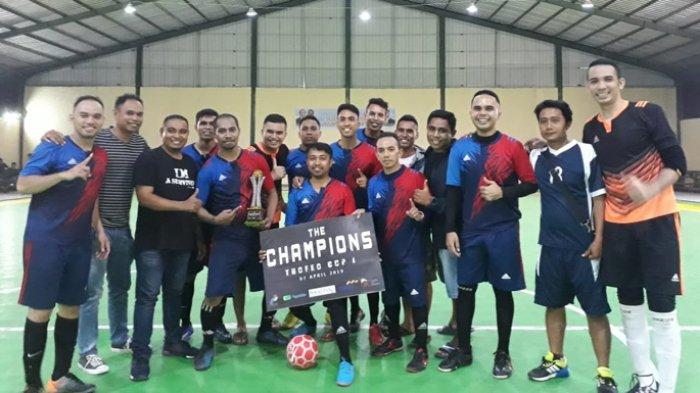 Tim Futsal Bank Mandiri FC Juara Pertamina Trofeo Cup I - Pos-kupang.com