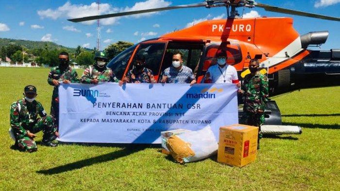 Bank Mandiri Serahkan Bantuan Untuk Korban Bencana Alam di Malaka dan TTU - Pos-kupang.com