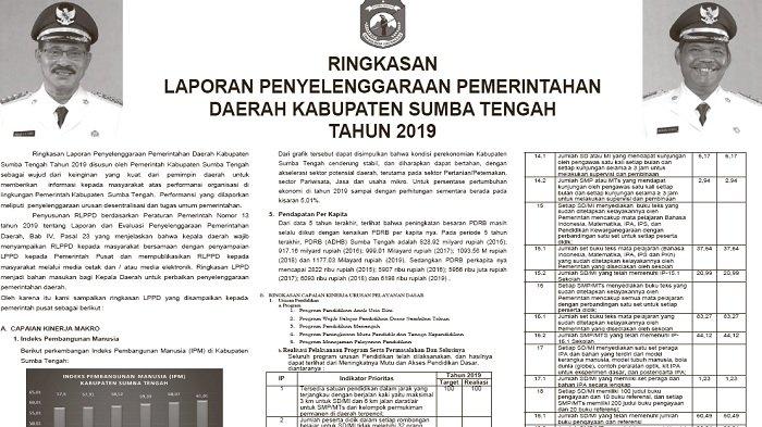 Berikut Laporan RLPPD atau ILPPD Kabupaten Sumba Tengah, Simak ...