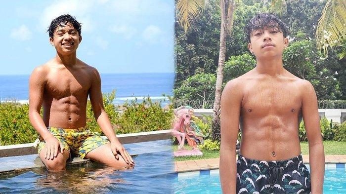 Betrand Peto Foto Telanjang Dada, Putra Ruben Onsu Sarwendah Bandingkan Teuku Rasya & Azka ...