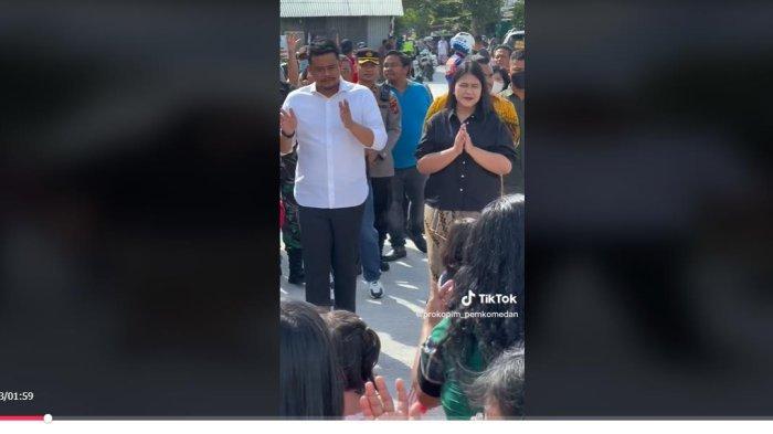 Video Viral TikTok, Warga Apresiasi Walikota Medan Bobby Nasution Saat Peresmian Jalan Baru ...