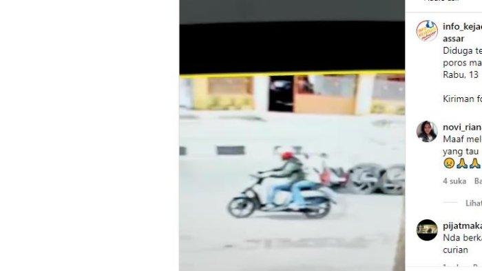 Berita Viral Diduga Aksi Pencurian Helm Di Jalan Poros Marumpa Maros Provinsi Sulawesi Selatan ...