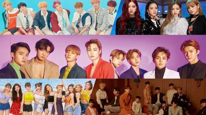 Daebak! BTS, EXO, TWICE hingga BLACKPINK Terima Sertifikasi Resmi ...