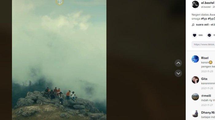 Video Viral TikTok, Negeri di Atas Awan atau Fatu Ulan,Kecamatan Kie ...