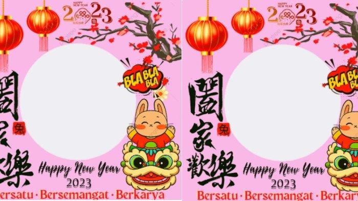 Imlek 2023, Beragam Twibbon Tahun Baru Imlek 2023 Desan Unik dan ...