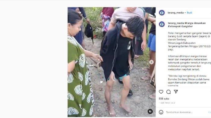 Video Viral Instagram, Sekelompok Anggota Gengster Berhasil Diamankan ...