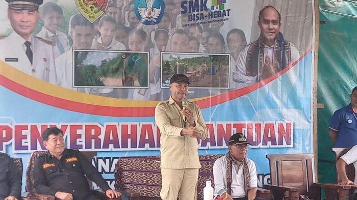 Kunker ke SMK Negeri 1 Amabi Oefeto Timur Kabupaten Kupang, Gubernur NTT: Tingkatkan Disiplin ...