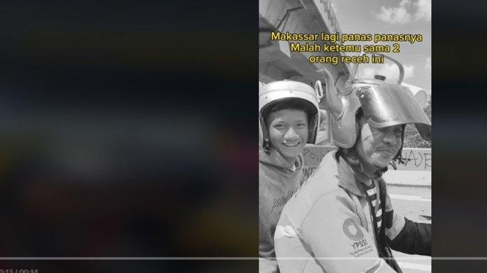 Berita Viral Ojol dan Penumpang Pakai Helm Teko dan Panci Menekan Hawa ...