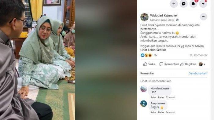 VIRAL Istri Pertama Dampingi Suami Yang Dirut Bang Syariah Lamar Wanita ...