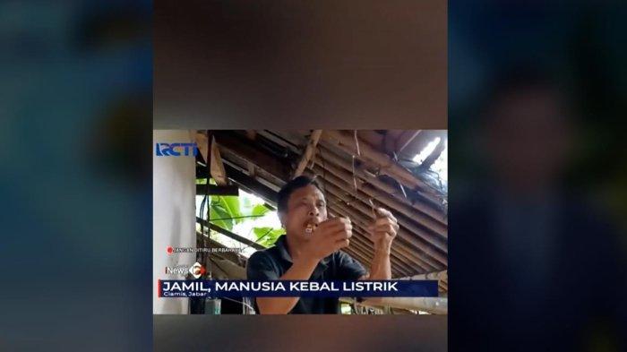 Video Viral TikTok Jamil Warga Ciamis Jawa Barat Kebal Strum Listrik ...