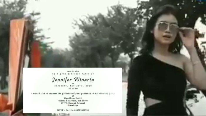 Cantiknya Jennifer Winarta, Gadis 17 Tahun Asal Surabaya yang Tajir ...