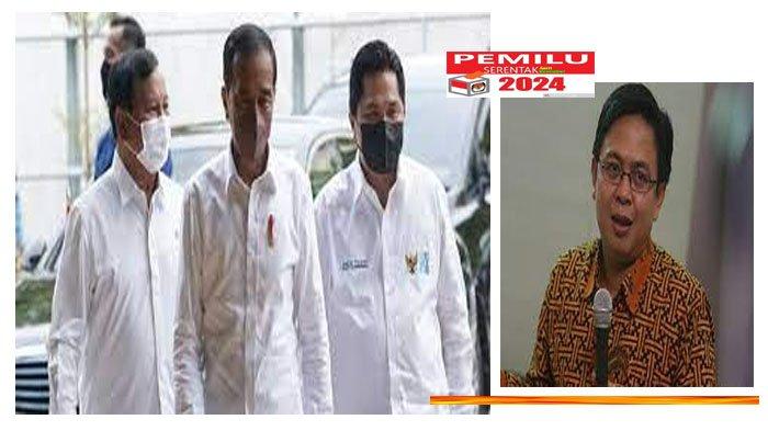 Burhanuddin Muhtadi: Erick Thohir Cocok Dampingi Prabowo, Pasti Bakal Direstu Presiden Jokowi ...