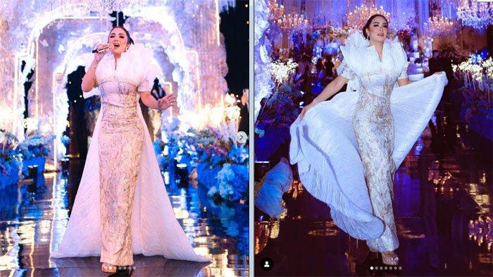 Krisdayanti Tampil Anggun Bergaun Puih Bak Putri, Natizen Puij Istri ...