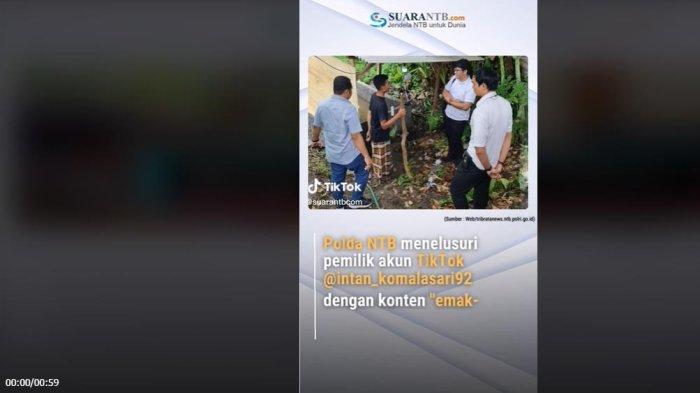 Beredar Video Viral TikTok Polda NTB Telusuri Pemilik Konten Emak-emak ...