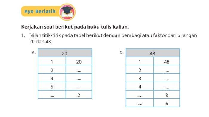 Kunci Jawaban Matematika Kelas 4 SD Halaman 49 50 Kurikulum Merdeka ...