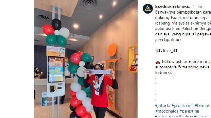 Berita Viral Restoran Cepat Saji McDonalds Bikin Dekorasi Free ...