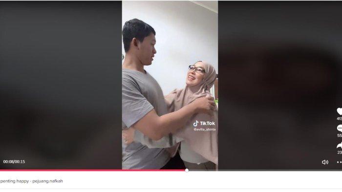 Video Viral TikTok, Kisah Pria Tangerang Selatan Nikahi Wanita 18 Tahun Lebih Tua, Saat Pertama ...