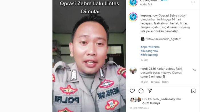 Video Viral Instagram, Operasi Zebra Turangga 2022 Oleh Satuan Lalu Lintas, Catat Tanggalnya ...