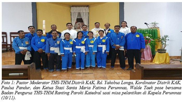 Organisasi Pencak Silat THS-THM Ranting Paroki Kristus Raja Katedral Kupang Lantik Pengurus Baru ...