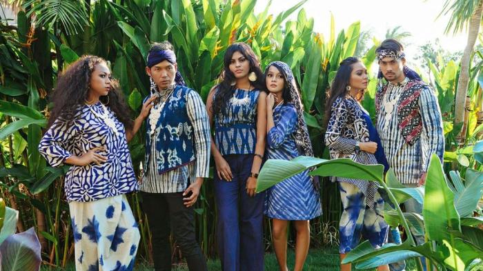 Padu-Padan Tenun Sumba Timur dan Batik Shibori - Pos-kupang.com