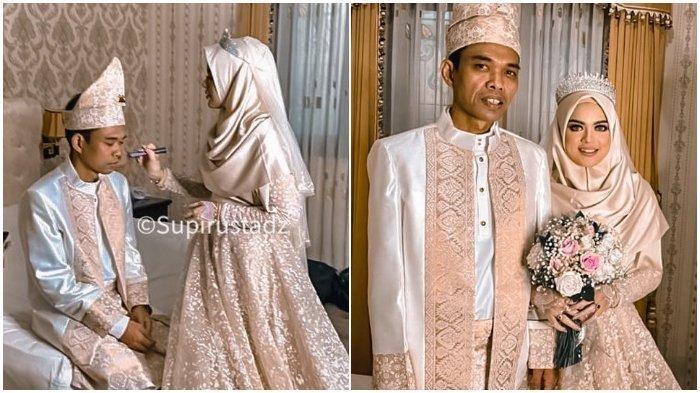 Ustad Abdul Somad Menikah, Perlakukan Romantis Istri di Acara Resepsi ... Ustad Abdul Somad Menikah, Perlakukan Romantis Istri di Acara Resepsi ...