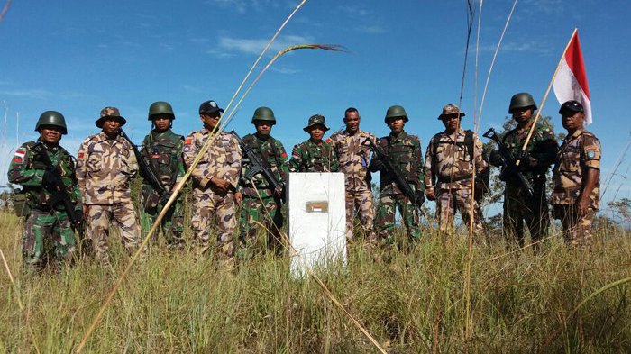Ketika TNI dan Tentara Timor Leste Patroli Patok Batas Wilayah secara Bersama, Begini Suasananya ...