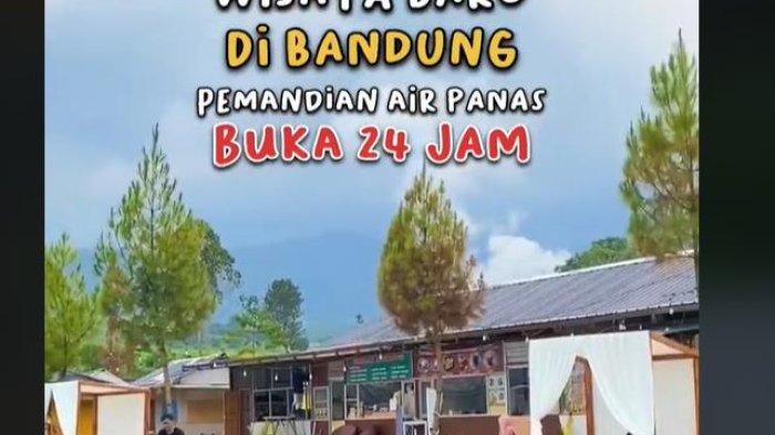 Video Viral TikTok, Wisata Baru di Bandung Tempat Pemandian Air Panas, Cerita Alam Pangalengan ...