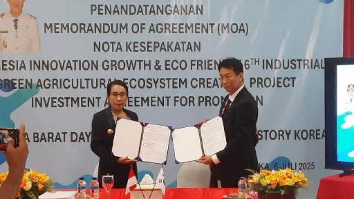Bupati Sumba Barat Daya dan PT Tree Story Korea Resmi Tanda Tangan MOA ...