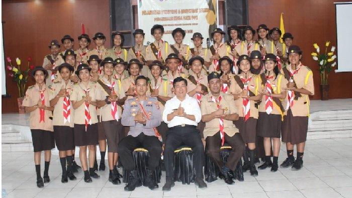 Kontingen Raimuna Kwarcab Kabupaten Kupang Siap Berangkat ke Bumi ...