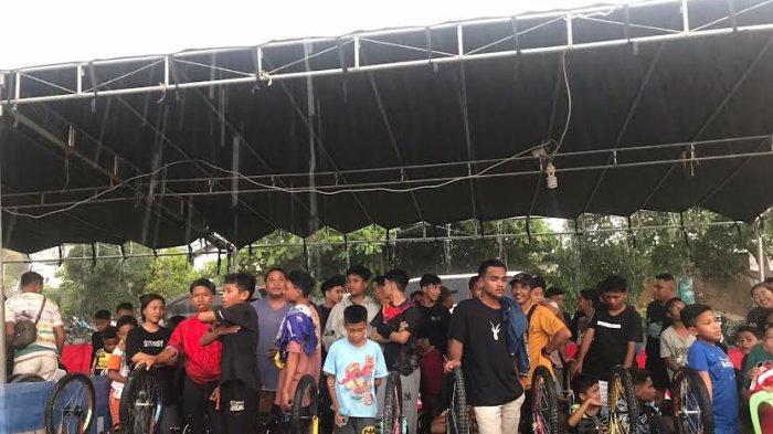 Pembukaan Grasstrack Sepeda NBS Kota Kupang Diguyur Hujan Deras, Camat ...