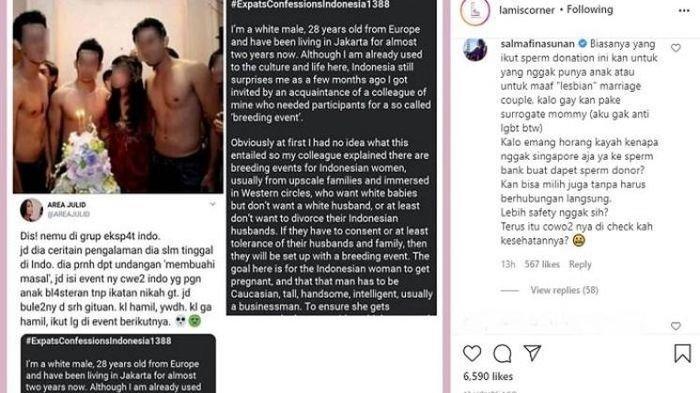 Salmafina Sunan Soroti Pesta Seks Bersama Pria Bule Yang Viral Putri Sunan Kalijaga Singgung ...