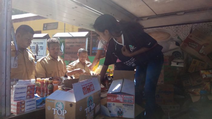 Gerakan Pangan Murah di Sikka, Beras Medium Dijual Rp 57.500 per Lima Kilogram - Pos-kupang.com