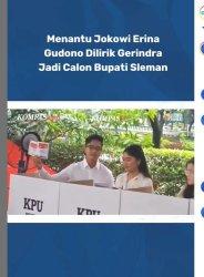 Berita Viral Gerindra Gadang Nama Erina Gudono Masuk Bursa Calon Bupati Sleman Pilkada 2024 ...