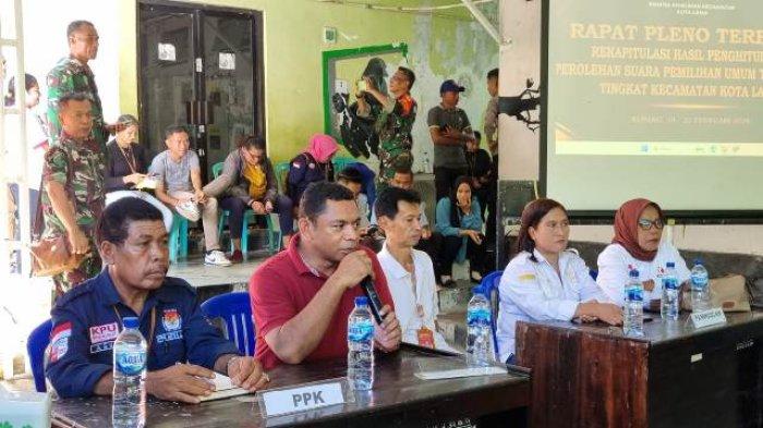 Pleno Rekapitulasi Hasil Pemilu di Kecamatan Kota Lama, Kota Kupang Ditunda - Pos-kupang.com