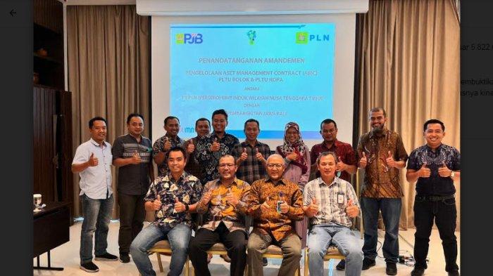 PLN Bersama PT PJB Sepakat Perpanjang Kontrak Pengelolaan Aset PLTU Bolok dan PLTU Ropa - Pos ...