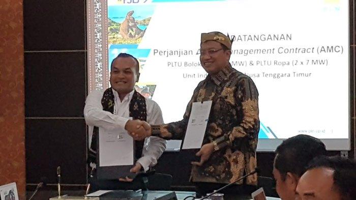 PLN NTT Lakukan Penandatanganan Perjanjian AMC - Pos-kupang.com