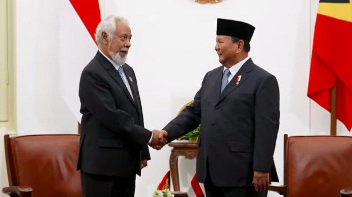 Betapa Hangatnya Prabowo Menerima Kunjungan PM Timor Leste Xanana Gusmao: Dulu Lawan Sekarang ...