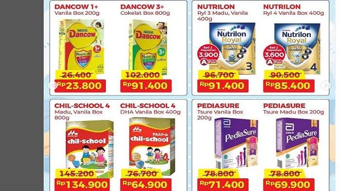 Promo Alfamart 13-15 Agustus 2022, Susu Anak Turun Harga Ensure Kaleng ...