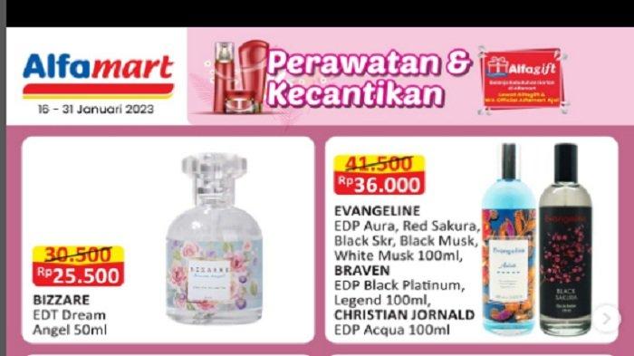 Promo Alfamart 30-31 Januari 2023, Parfum EDT Bizzare, Parfum EDP ...