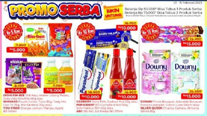 Promo Alfamart 1-15 Februari 2023, Serba 5 Ribu You C1000, Serba ...