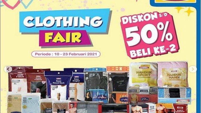Katalog Terbaru Promo Indomaret Mingguan 10-16 Februari 2021, Banyak Diskonnya, 50% Pakaian ...