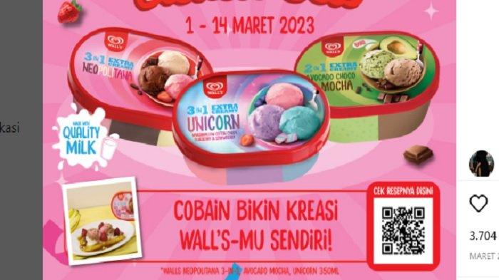 Promo Indomaret 14 Maret 2023 Diskon 50Persen Beli Es Krim Walls, 2Chitato Rp16.900 - Pos-kupang.com