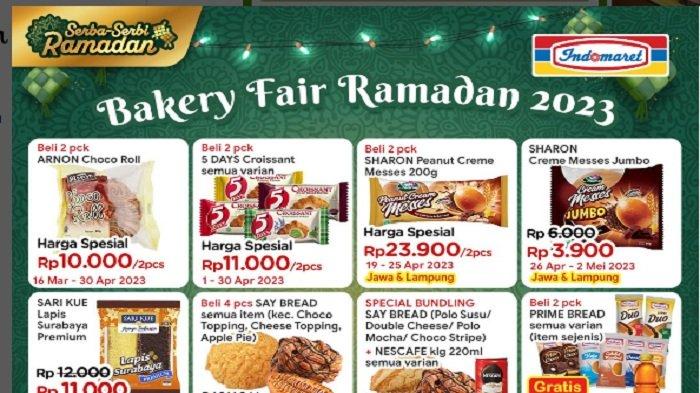 Promo Indomaret 17-30 April : Promo Lebaran Harga Spesial, Bakery Fair ...