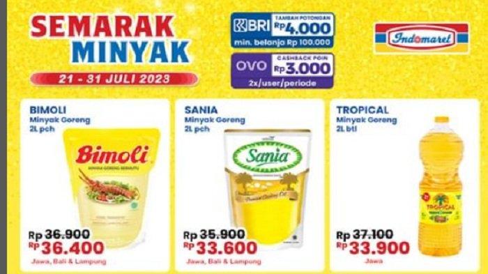 Promo Indomaret 24-26 Juli 2023, Migor Sania 2Liter Rp33.600, Nugget ...
