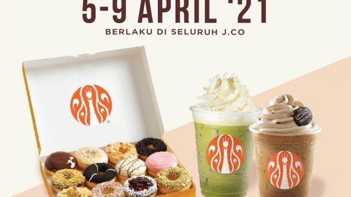 Katalog Promo JCO Besok Rabu 7 April 2021: 2 Dozen Donat Cuma Rp 105 ...