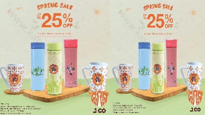 Promo JCO Jumat 16 April 2021, Potongan 25% Untuk Merchandise, Promo ...